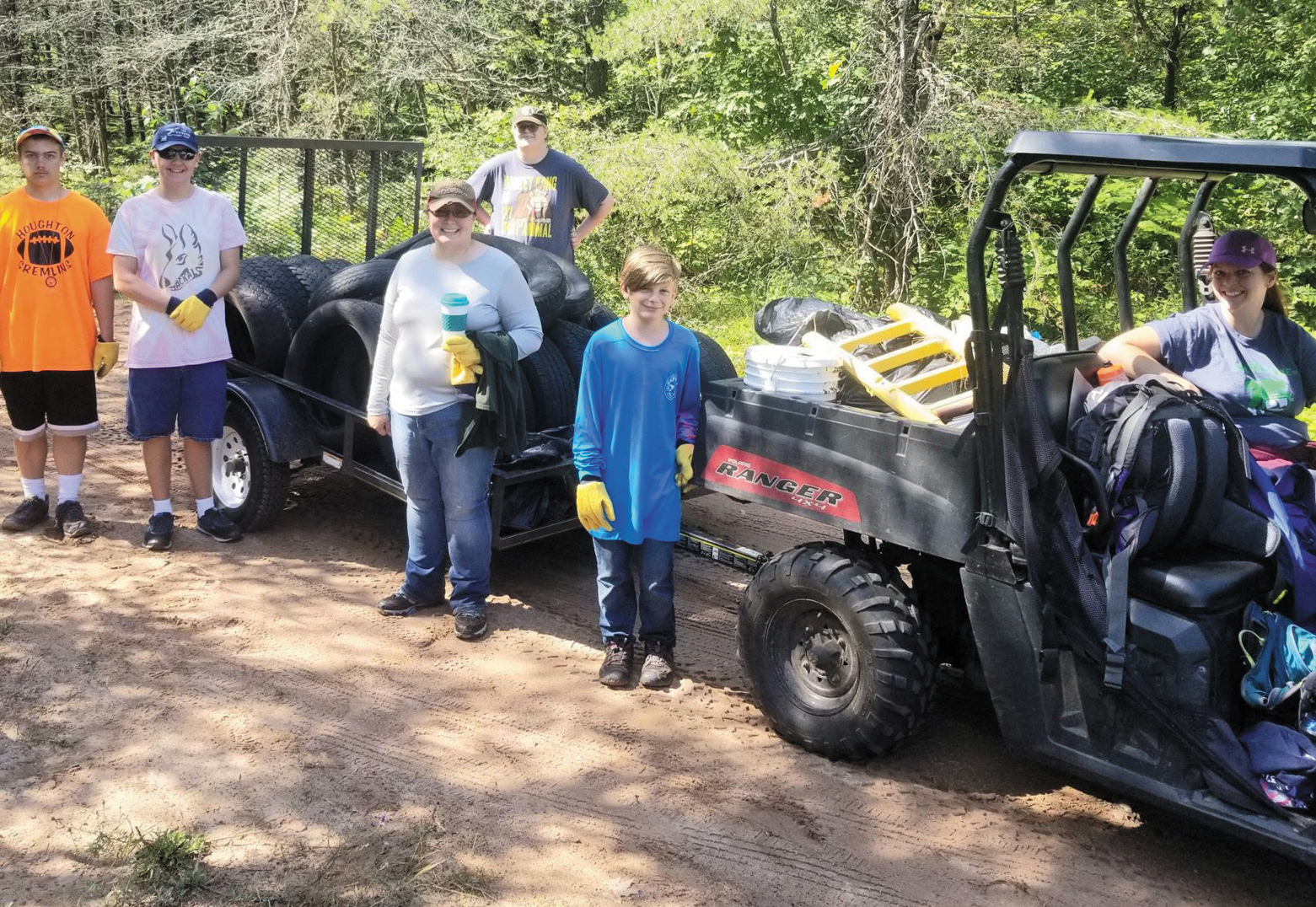 Boy Scouts clean up trails in Forsyth Township | News, Sports, Jobs ...